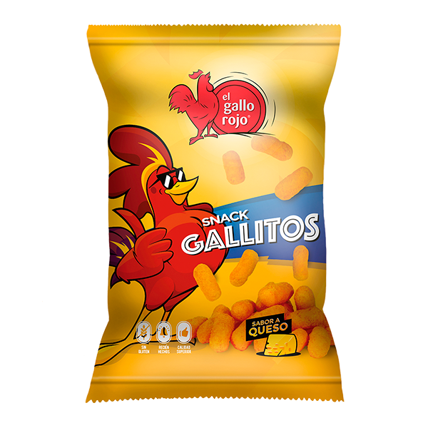 Gallitos sabor a queso - El Gallo Rojo